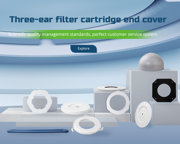 Cartridge filter, Expanded metal mesh, Filter cartridges end cover ...