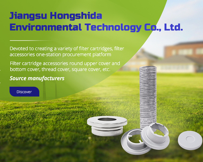 Cartridge filter, Expanded metal mesh, Filter cartridges end cover ...